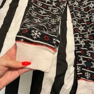 Intimates & Sleepwear | Snowflake Winter Xmas Pajamas Pants Small ...